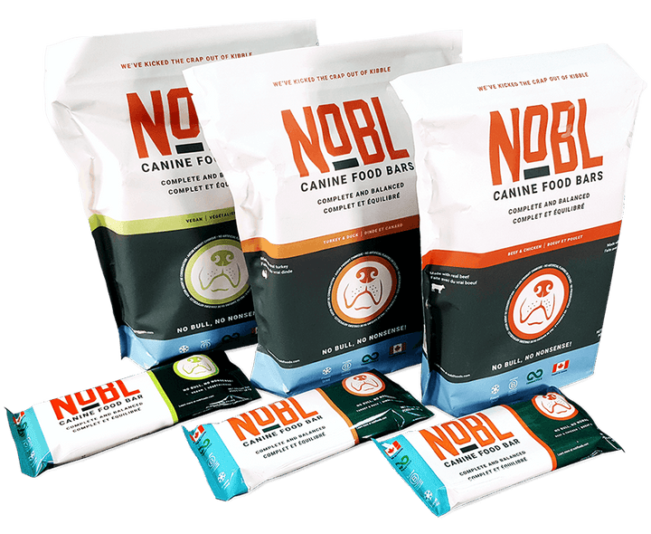 Canine Food Bars That Provide Convenient, Complete Nutrition | NOBL ...